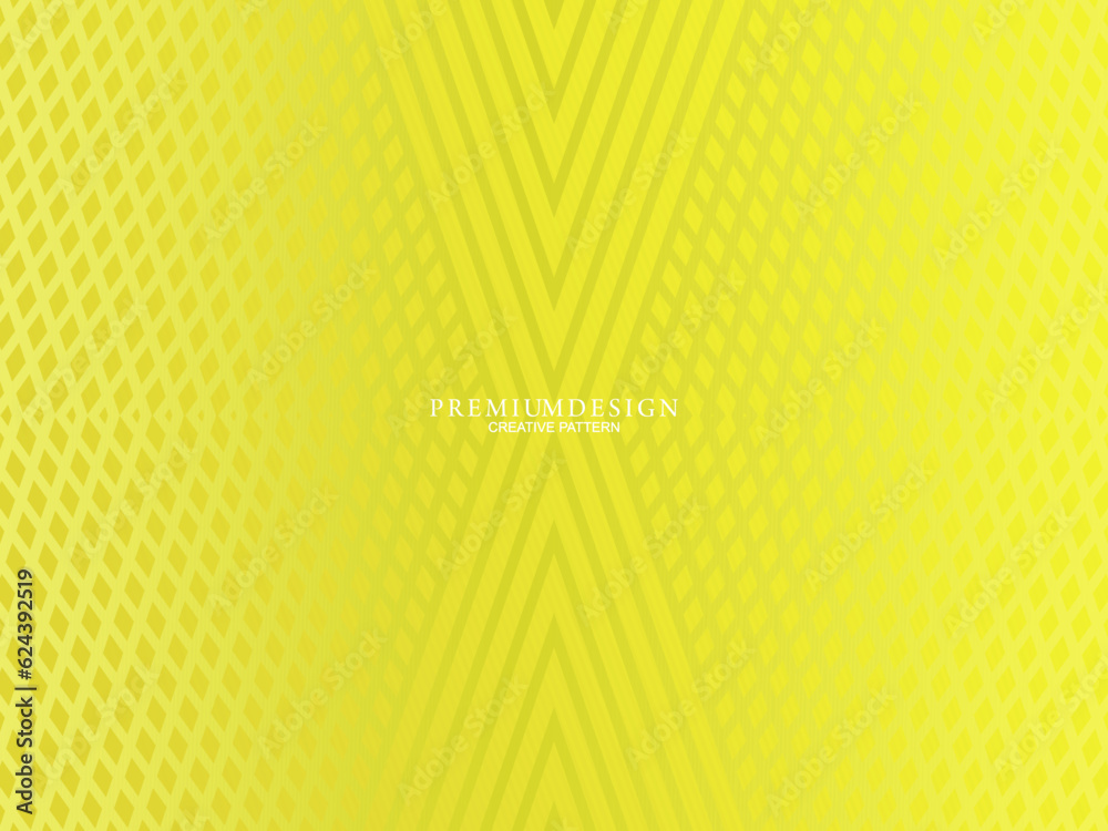 Premium background design with yellow luxury motifs. Vector horizontal ...