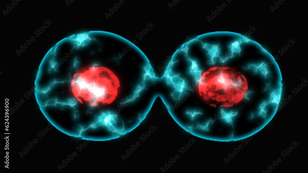 The notion of cellular development, division, and biotechnology. high ...