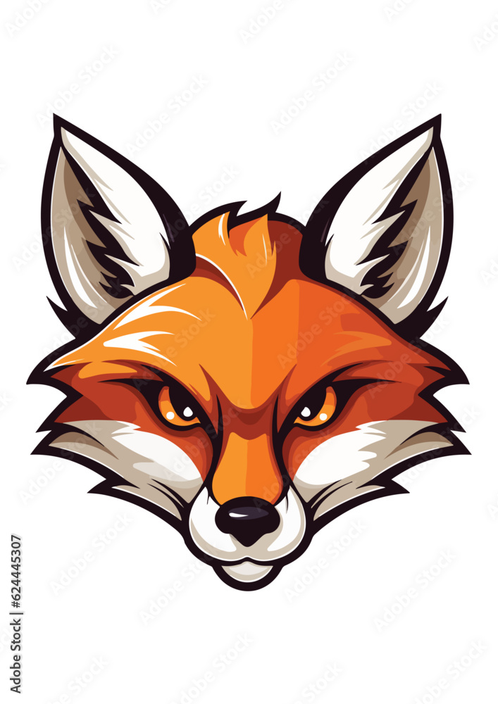 cute fox character,vector fox,vector fox illustration,fox logo,editable ...