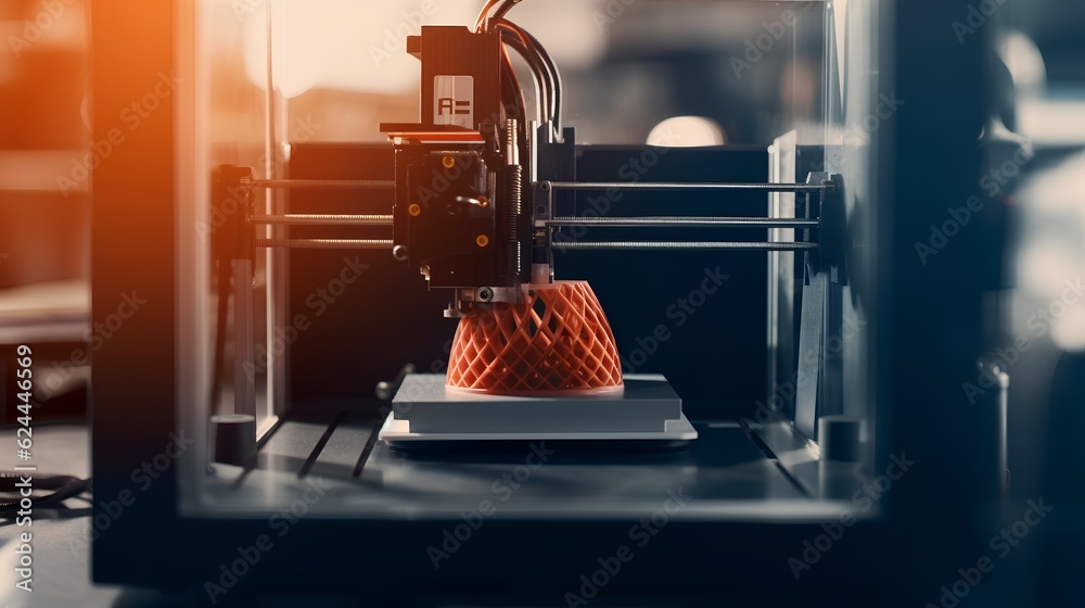 Rapid Prototyping concept. The accelerated process of creating scale ...