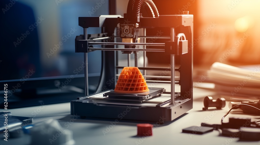 Rapid Prototyping concept. The accelerated process of creating scale ...