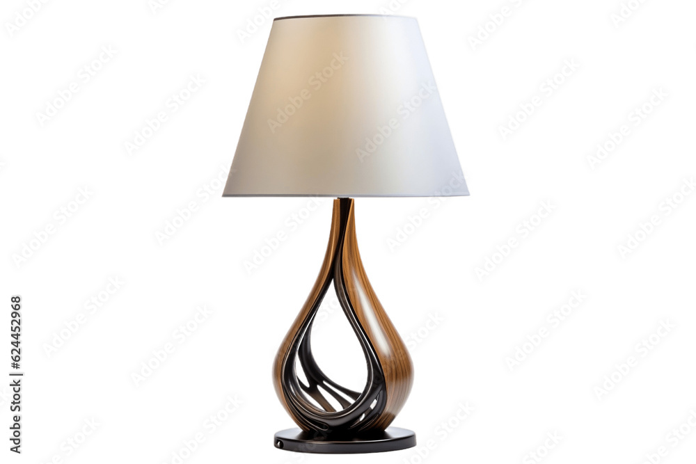 Modern Table Lamp on Transparent Background. AI Stock Photo | Adobe Stock