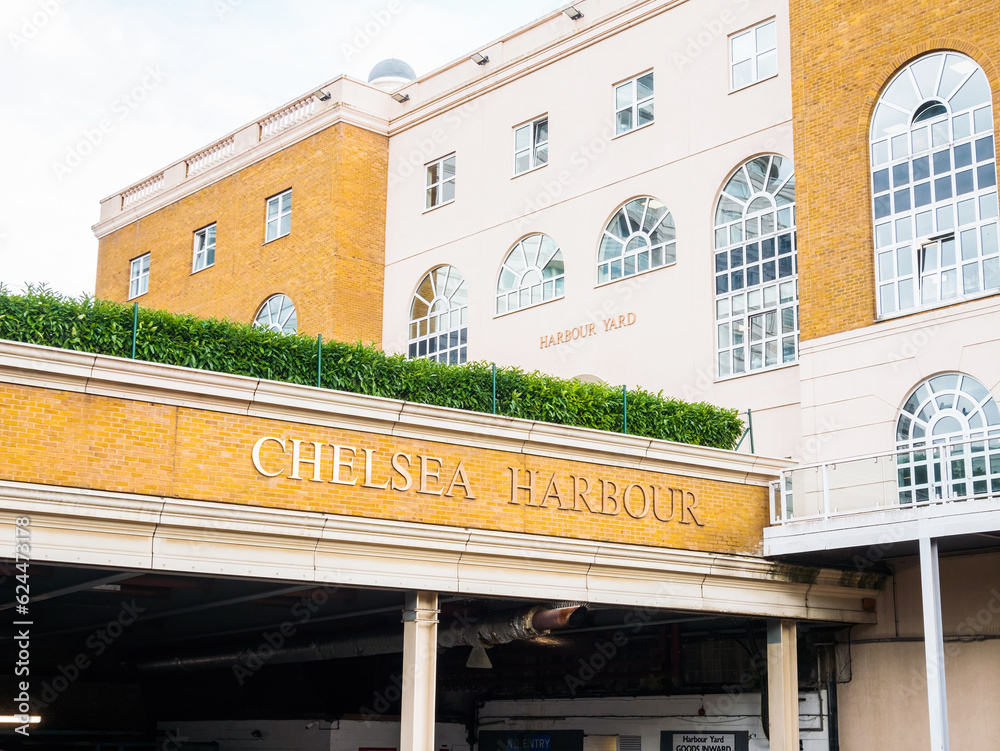London, UK, July 12th 2023:Chelsea Harbour buildings.The development ...