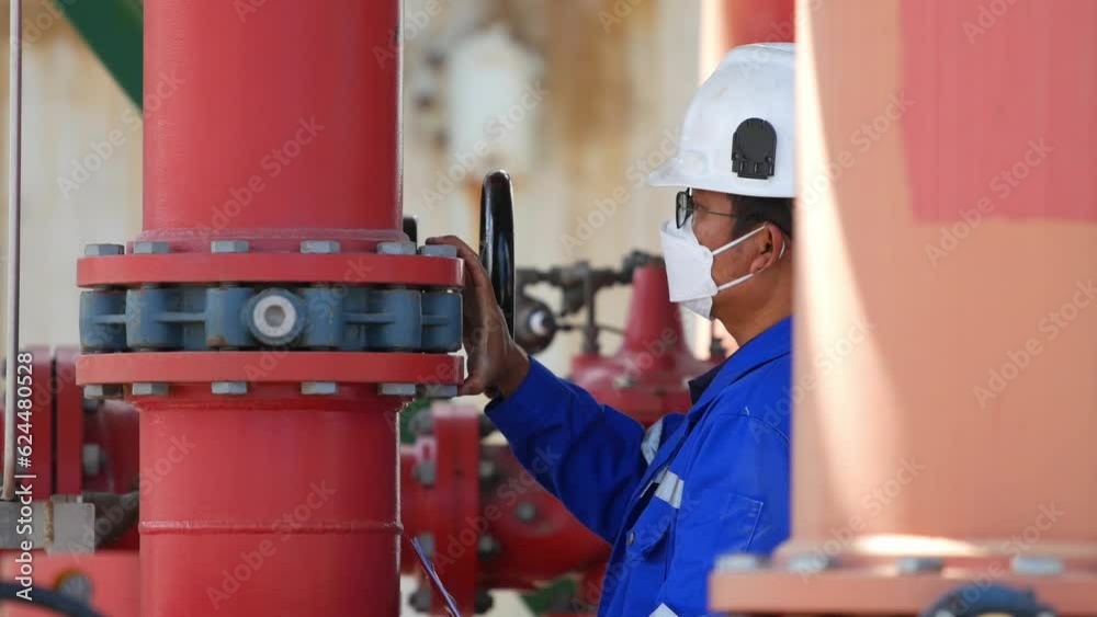 A weekly engine fire pump examination by an engineer ensures safety and ...