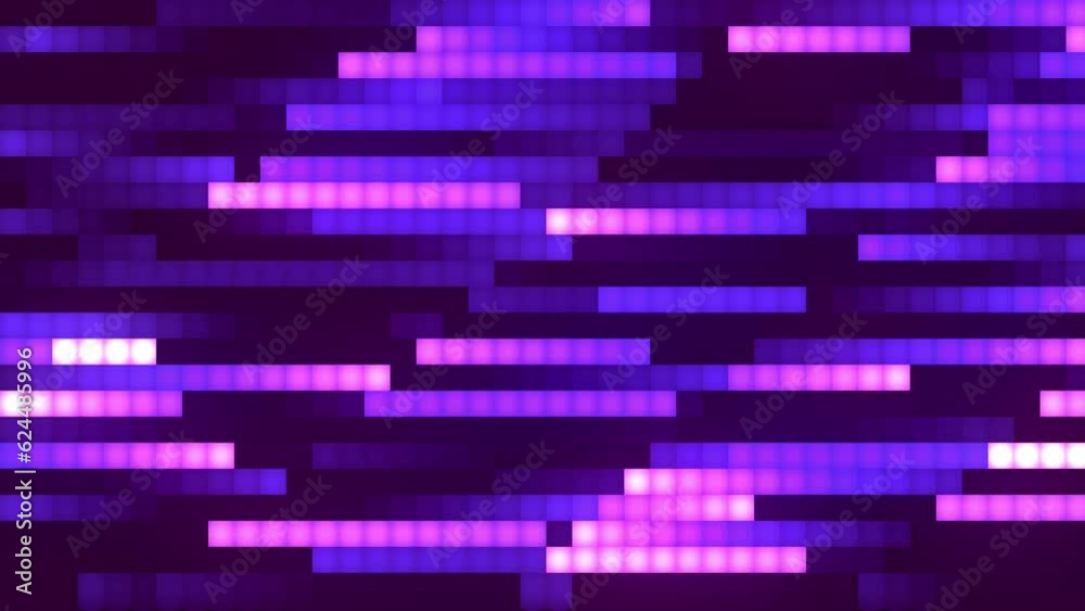 Animated horizontally line background. Moving horizontally glowing ...