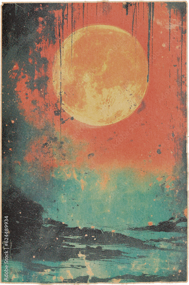 Pulp Art Comic Book Print Machine Backgrounds 8 High Resolution JPGs ...