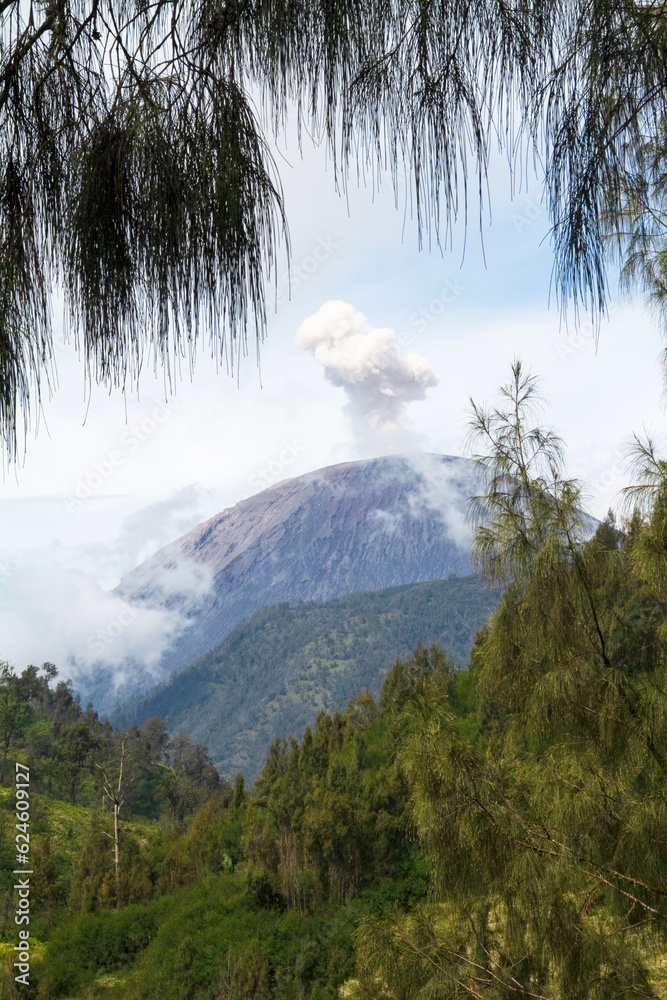 The Semeru, or Mount Semeru, is an active volcano located in East Java ...