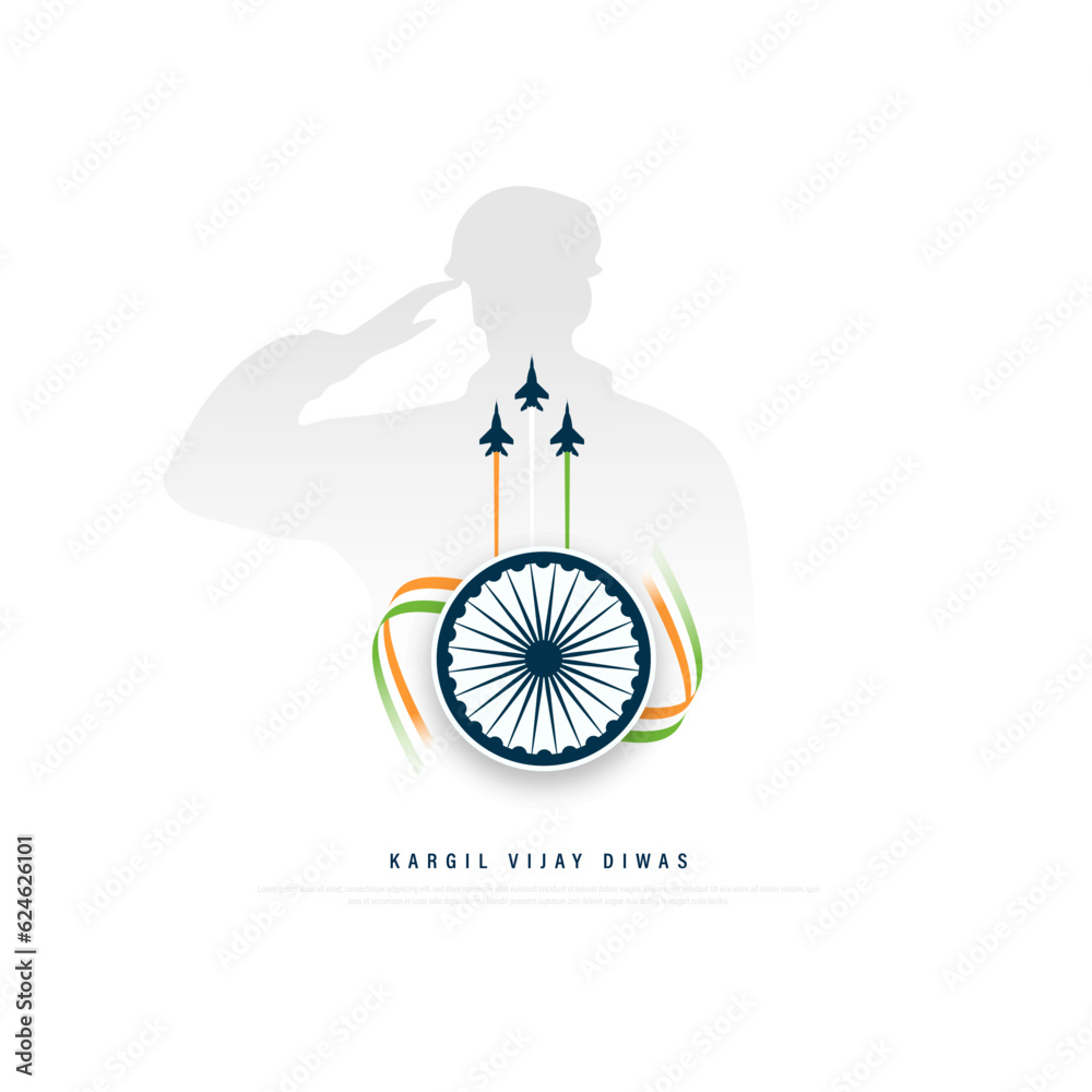 vector illustration for Kargil Vijay Diwas Stock Vector | Adobe Stock