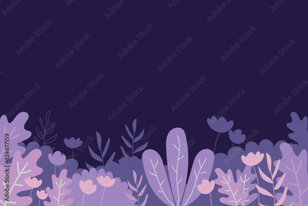 purple nature landscape background. beautiful dark design background in ...