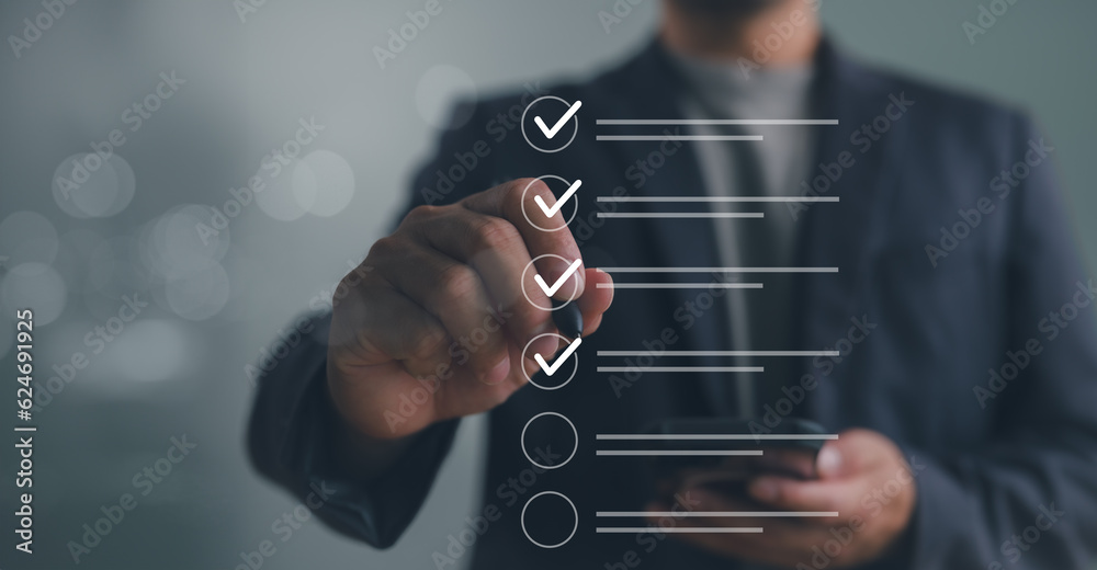 Document management system DMS. Assessment form, questionnaire ...