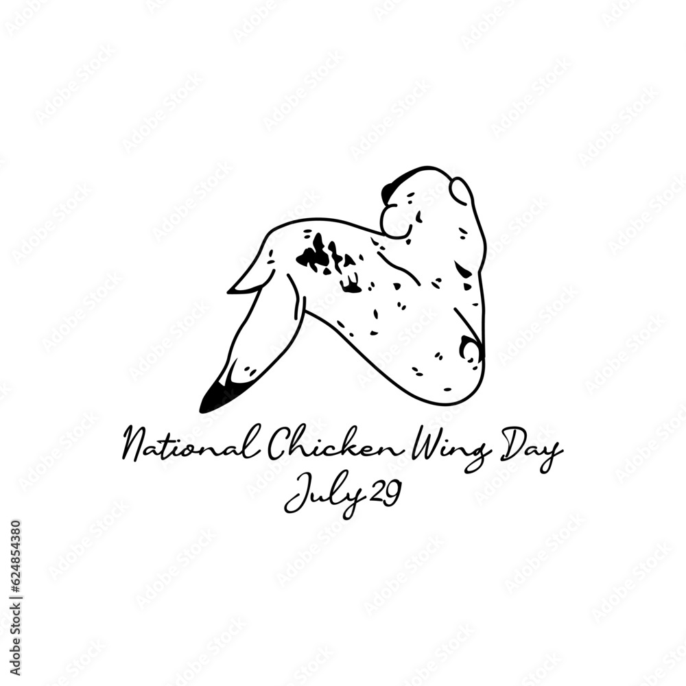 Chicken Wing Coloring Pages