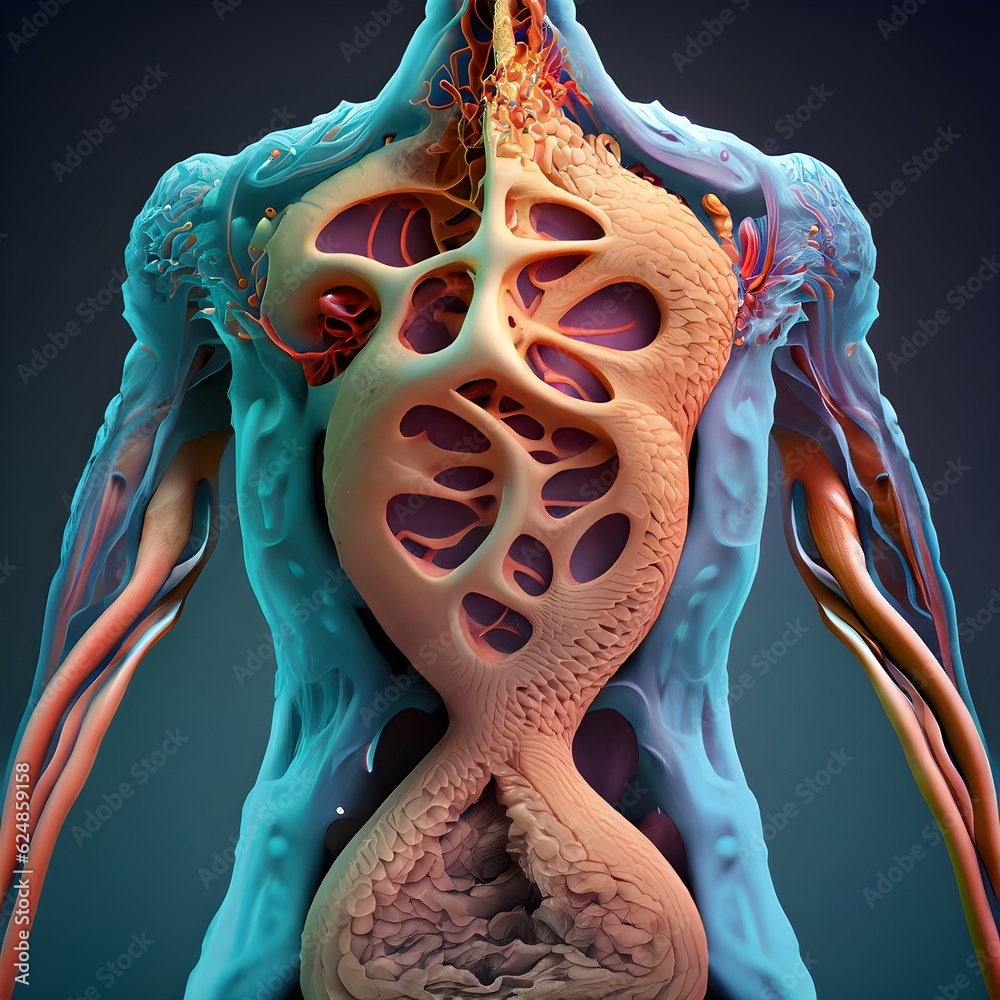 3d rendered illustration of a human anatomy medical skeleton bone x-ray ...