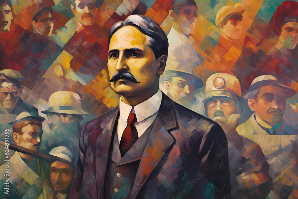 Portrait of Doctor Allama Muhammad Iqbal. (The national poet of ...
