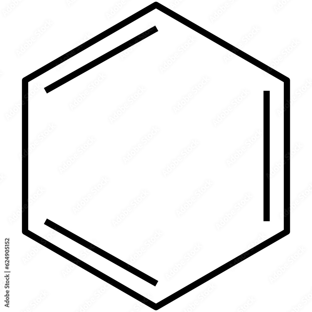 Benzene ring aromatic formula organic chemistry hydrocarbon transparent ...