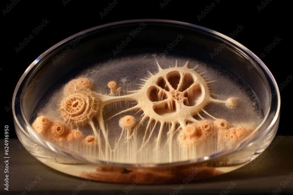 bone marrow sample in a petri dish, created with generative ai Stock ...
