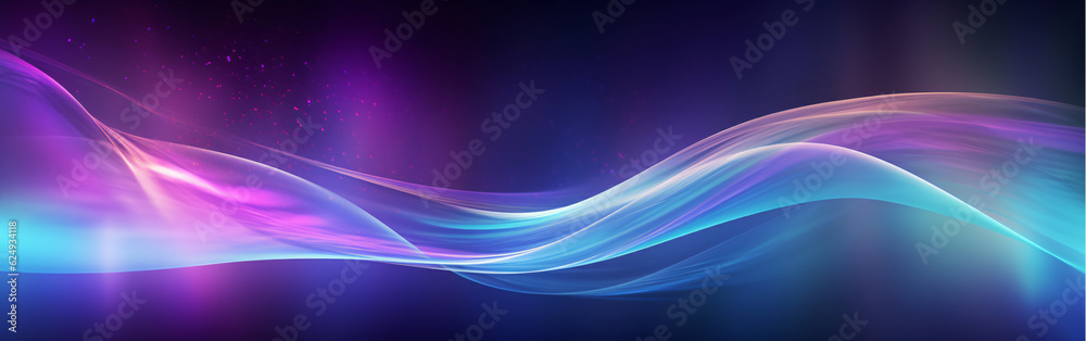 An abstract graffiti waves background, purple, blue and gold colors ...