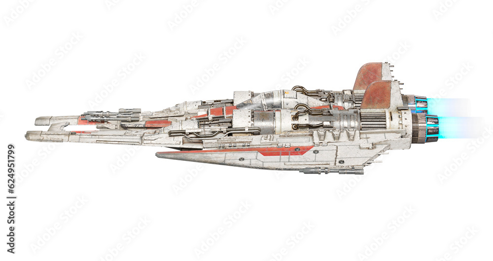 ufo fighter jet in side view Stock Illustration | Adobe Stock