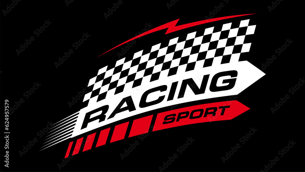 Sport car decal stripes. Speed lines, racing tuning strips, racing line ...