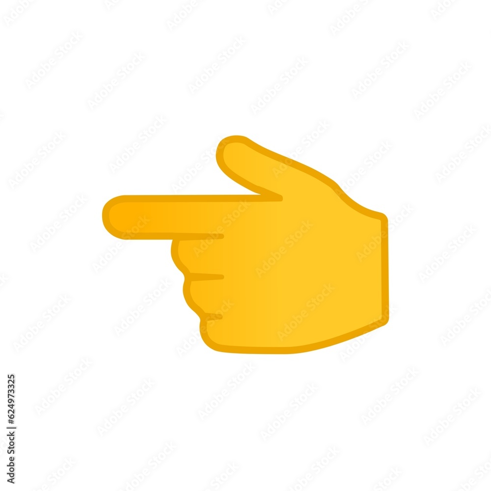 All type of hand emojis, gestures, stickers, emoticons flat ...