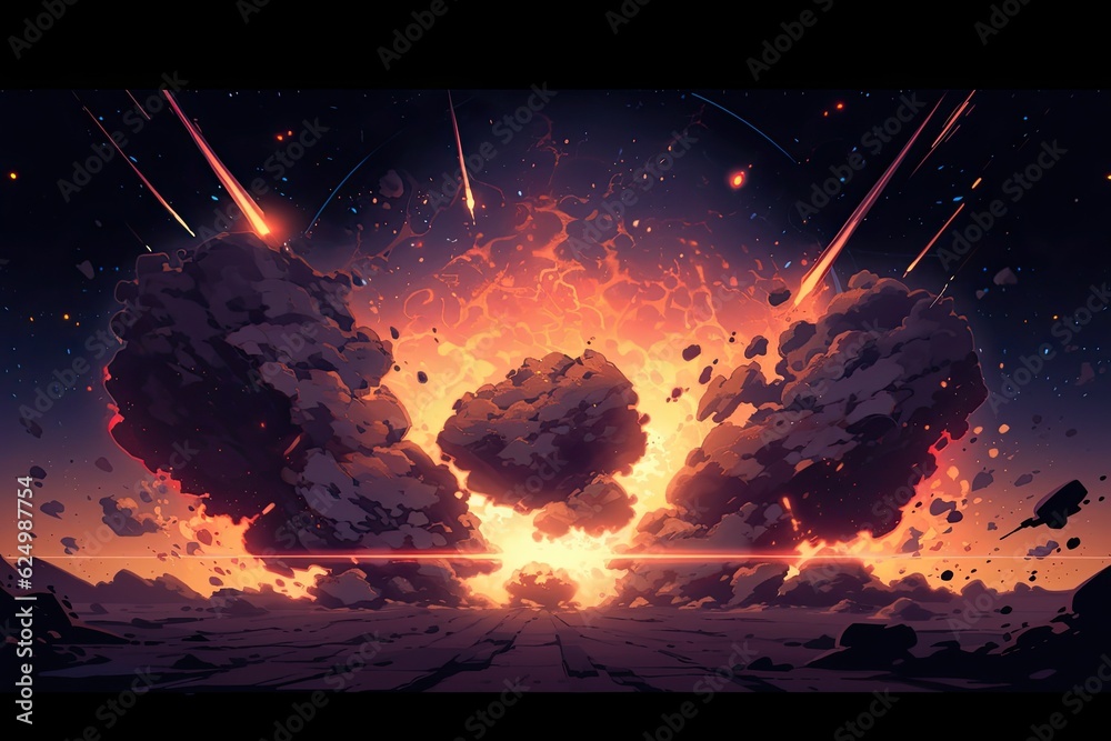 asteroid background in pixel art style. Space galaxy. Stock ...