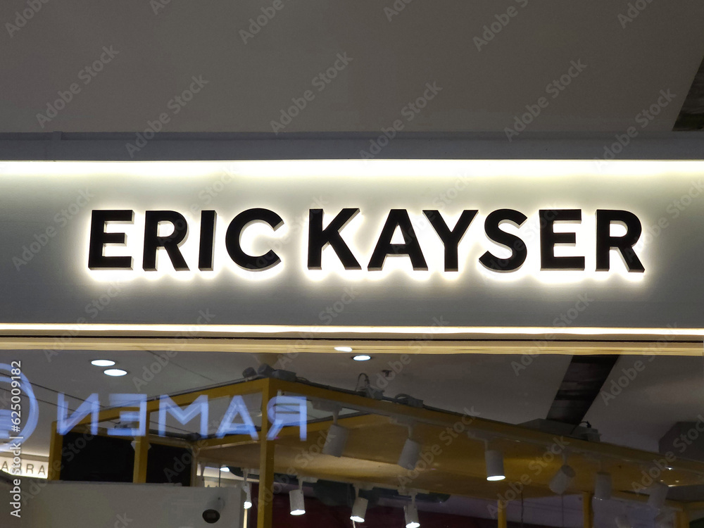BANGKOK, THAILAND - JULY 19, 2023: Eric Kayser Sign display, Eric ...