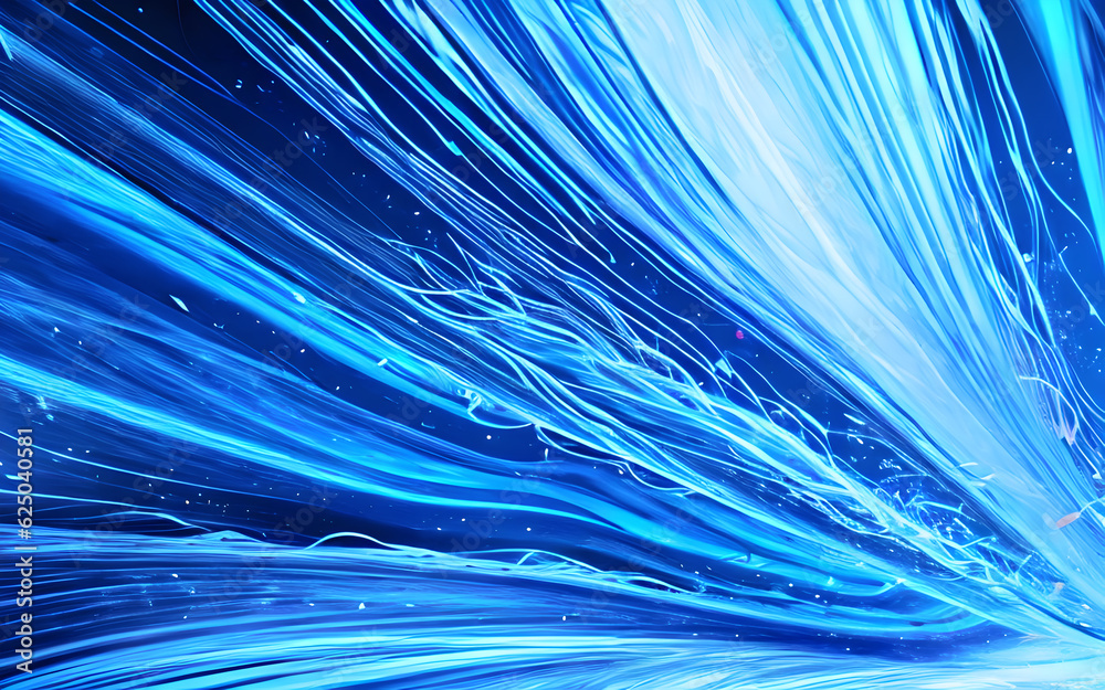 Blue tech lines universal background simple science and technology ...