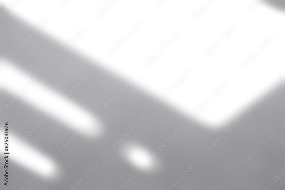 Shadow blurry light reflection on wall,Window frame shadows from ...