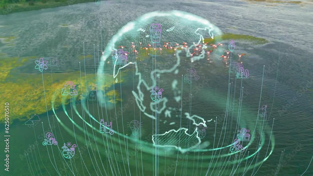 Environmental technology concept. Sustainable development goals. SDGs ...