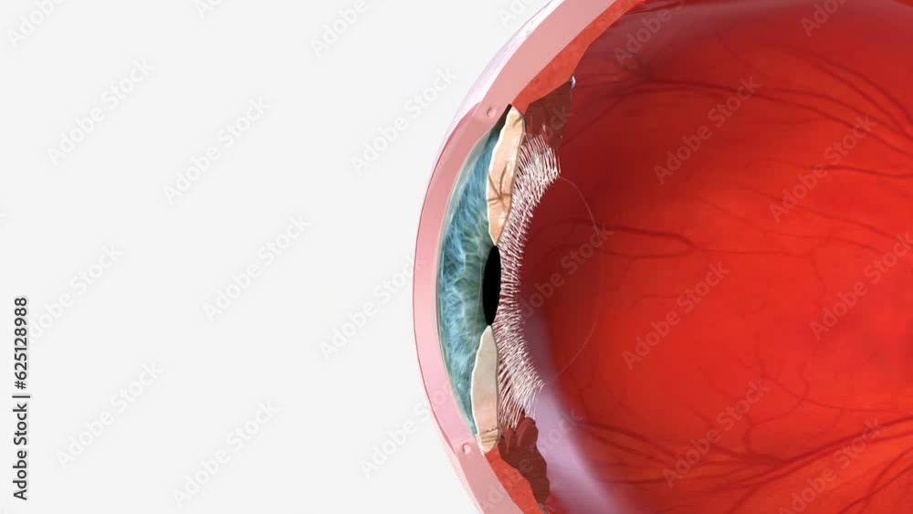 The cornea is the transparent front part of the eye that covers the ...