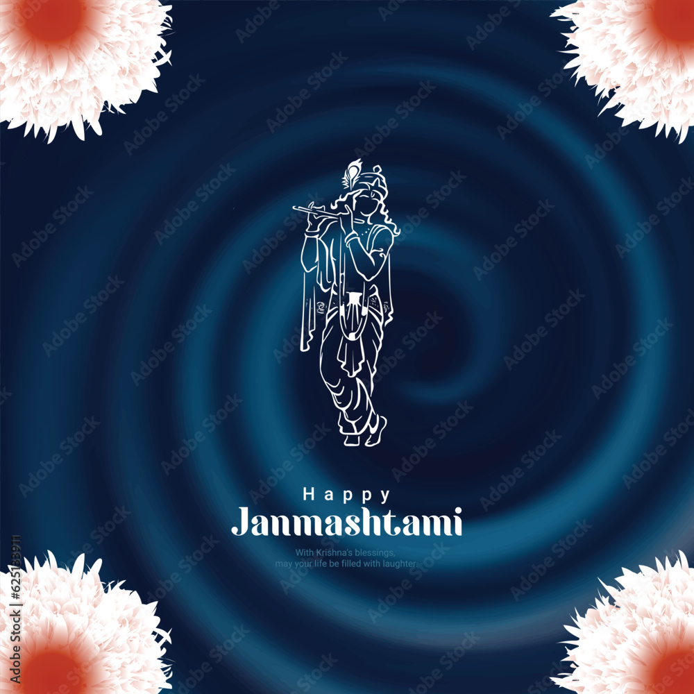 krishna, festival, editable, holy, graphic, vector, design, vishnu ...