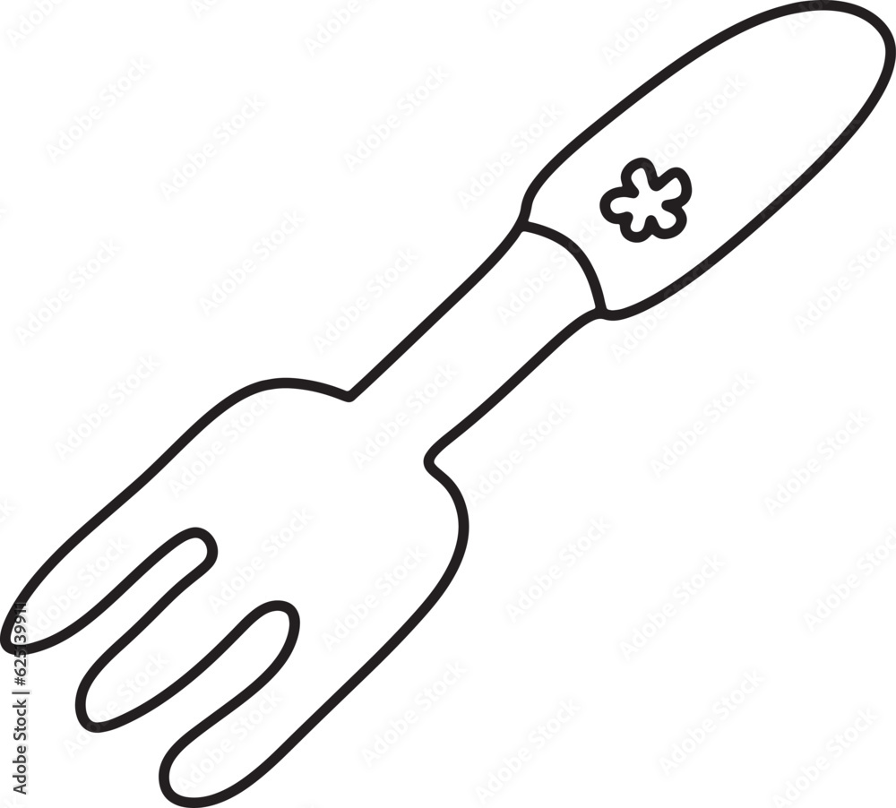 repairing kitchen utensils cartoon doodle kawaii anime coloring page ...
