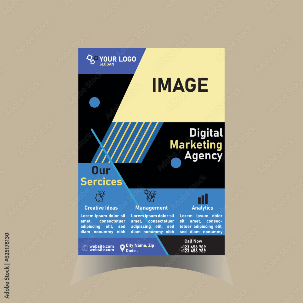 Flayer Design templet. Cover Design Templet. Corporate Business annual ...