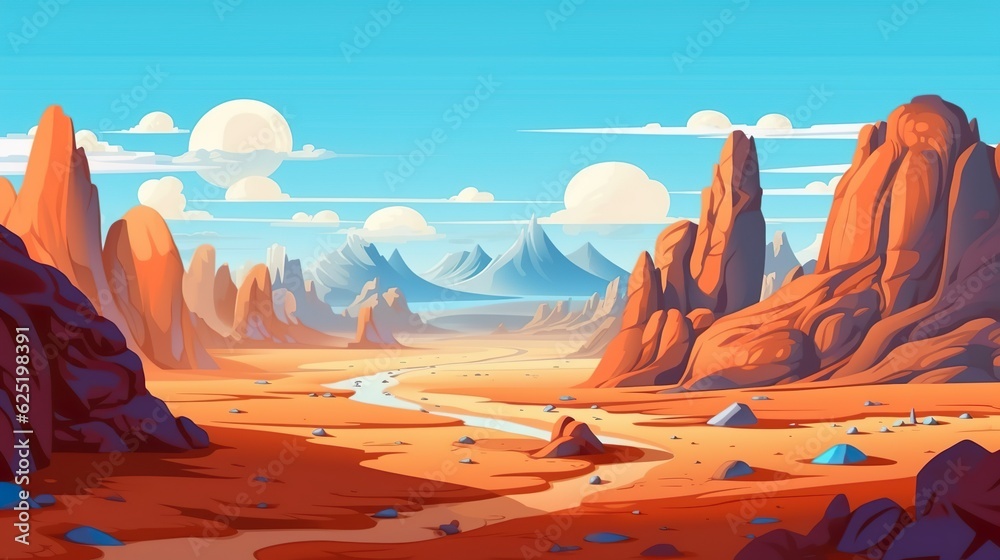 Abstract background Mongol empire. Designing of a captivating banner ...