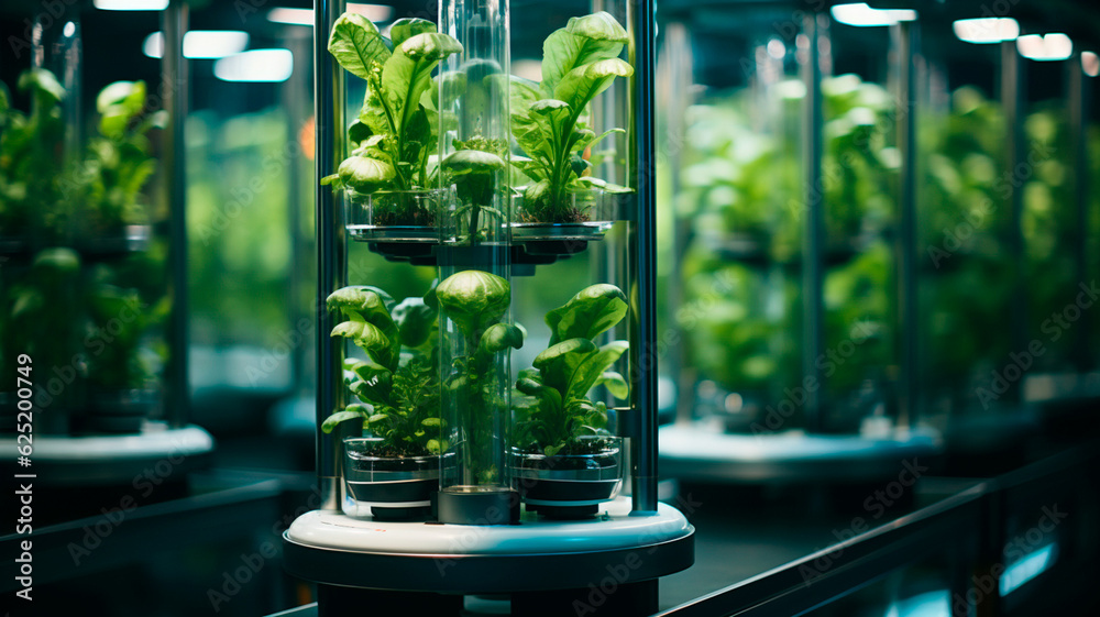 Vertical Farm Skyscraper: Sustainable Hydroponics Agriculture ...