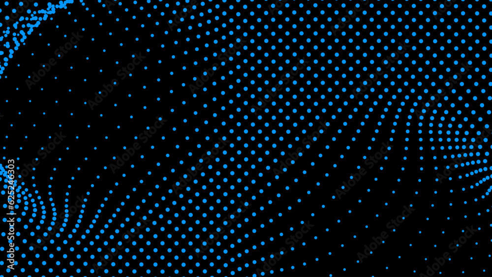 Dome-shaped protrusion part seine by stretching mesh for the illusion ...