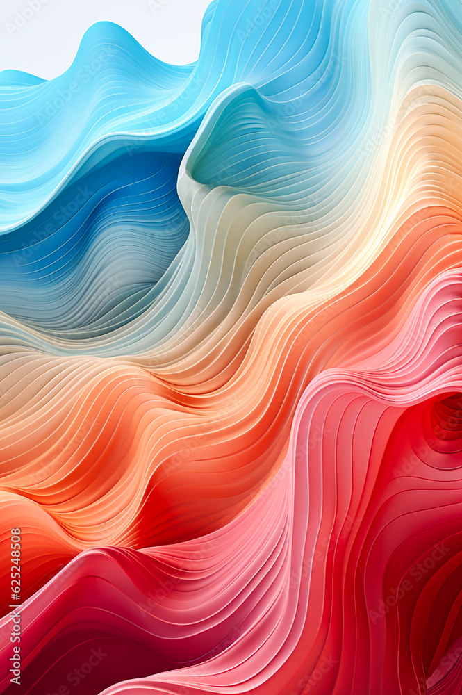 Graphical representation of the amplitude of different sound ...