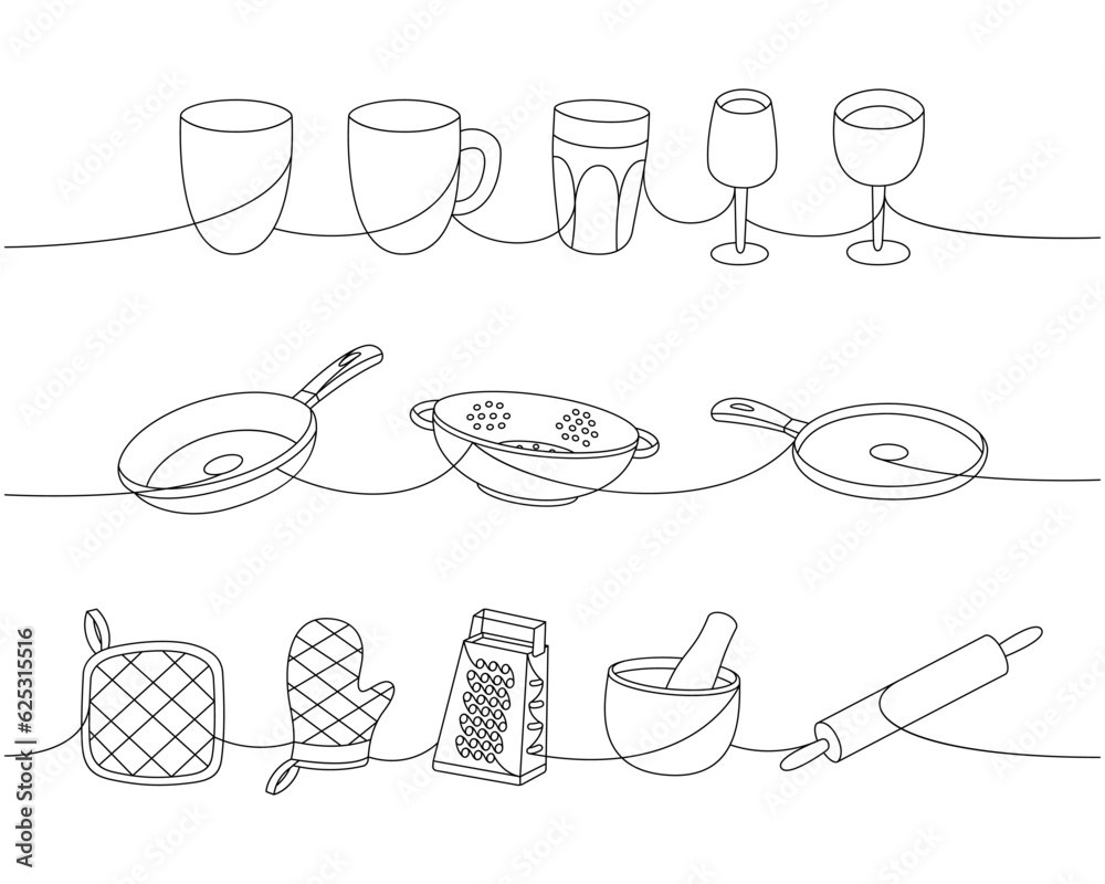 Colander Drawing
