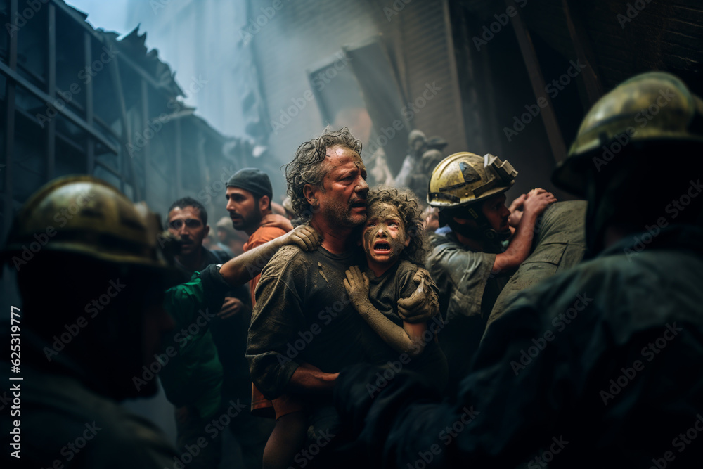 Rescuers help people who are in trouble. Lifeguards are brave. Rescue ...