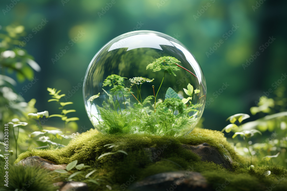 World ozone day. save the planet. the need to preserve the ozone layer, which filters sunlight ...