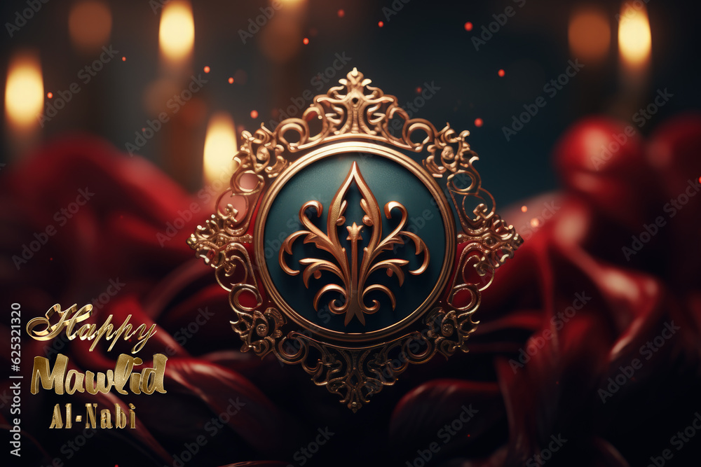 Happy mawlid al-nabi, The celebration of the birthday of the Prophet ...