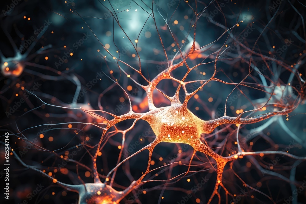 Neuronal learning, 3d neurons forge new connections, strengthening the ...