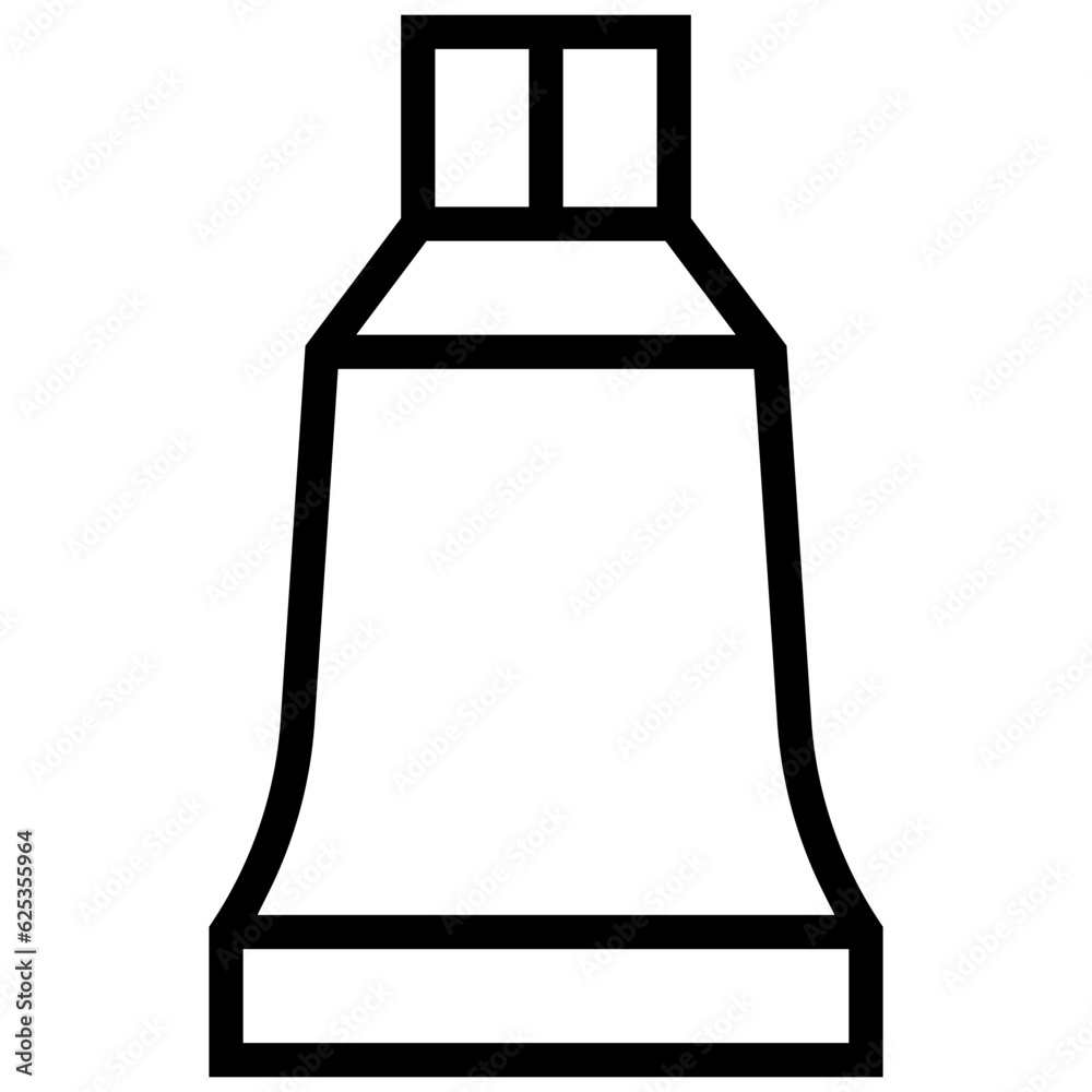 topical anesthetic icon. A single symbol with an outline style Stock ...