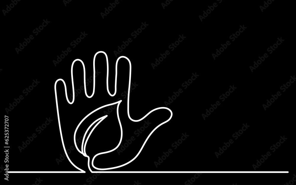 continuous line drawing vector illustration with FULLY EDITABLE STROKE ...