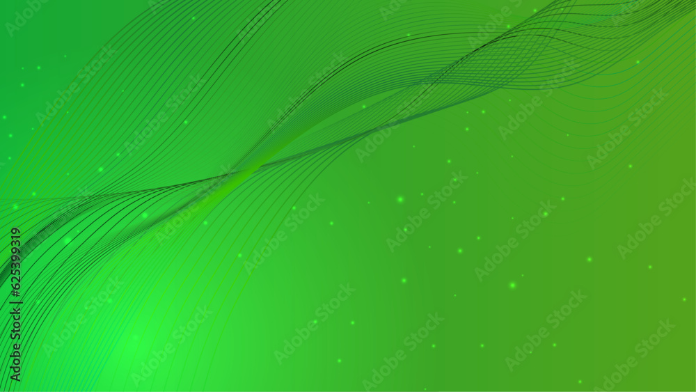 Modern background design with diagonal green line pattern. Vector ...