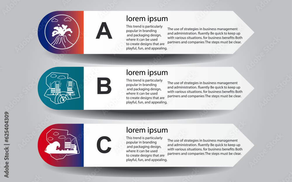 scientific master template, graphic templates, infographic design ...