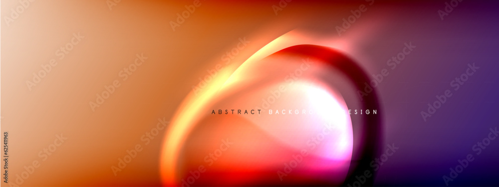 Color gradient shadows and light effects background. Lens flares and ...