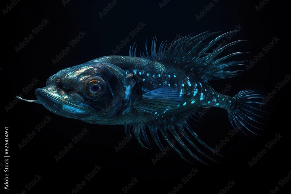 Deep-sea fish are fish that live in the darkness below the sunlit ...