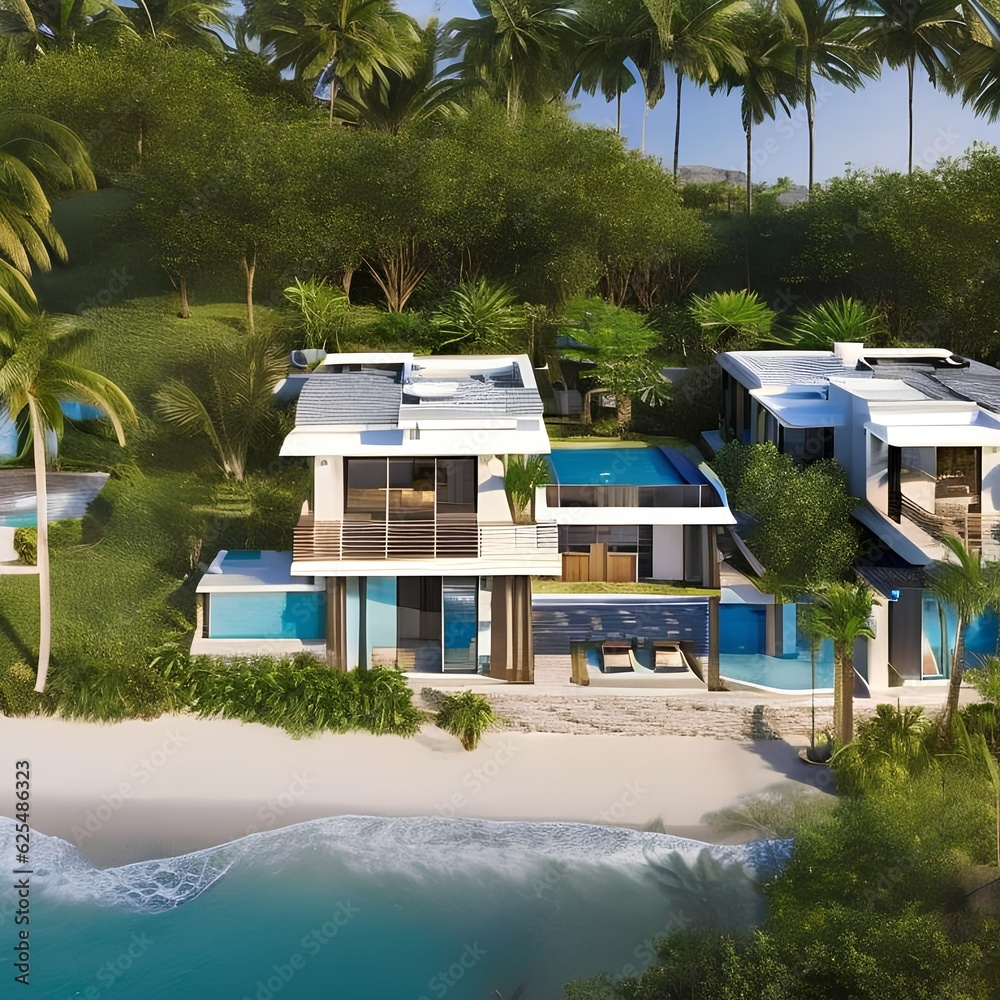 295 A sustainable coastal development with eco-friendly beachfront ...
