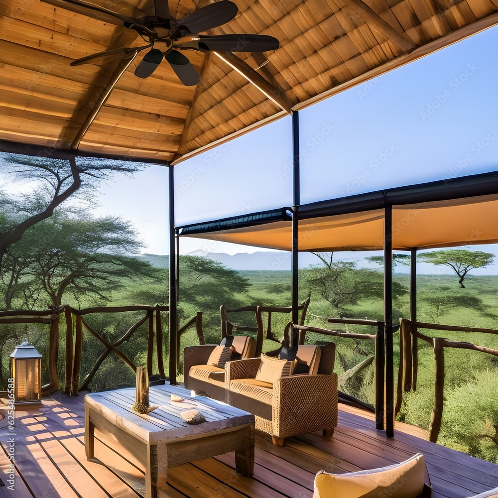 254 A luxurious safari lodge with spacious tented suites, guided ...