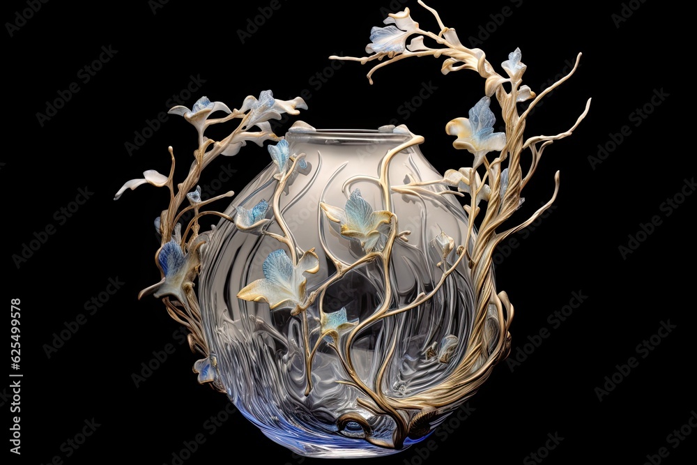 Intricate Details and Captivating Fragility: Delicate Glass Sculpture ...
